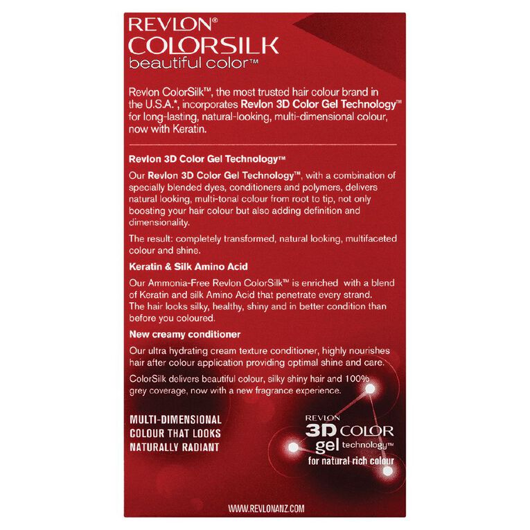 Revlon Colorsilk Hair Colour Medium Golden Brown 43 | The Warehouse