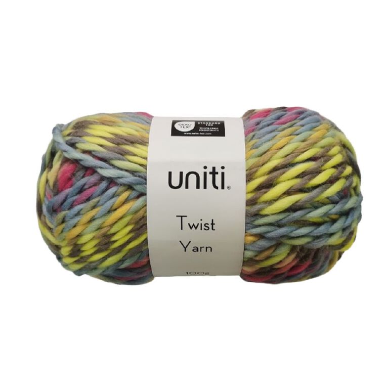 Uniti Twist Yarn Blue/Pink 100g Blue/Pink | The Warehouse