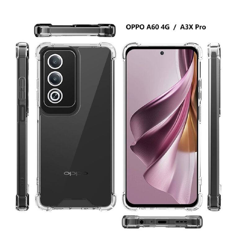 INTOUCH Oppo A60 4G Vanguard Case Clear | The Warehouse