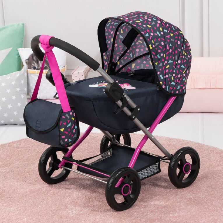 Bayer Dolls Pram Cosy Blue Blue | The Warehouse