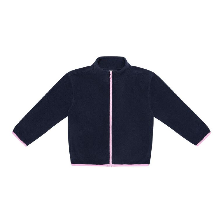 Young Original Microfleece Zip-Thru Blue Dark | The Warehouse