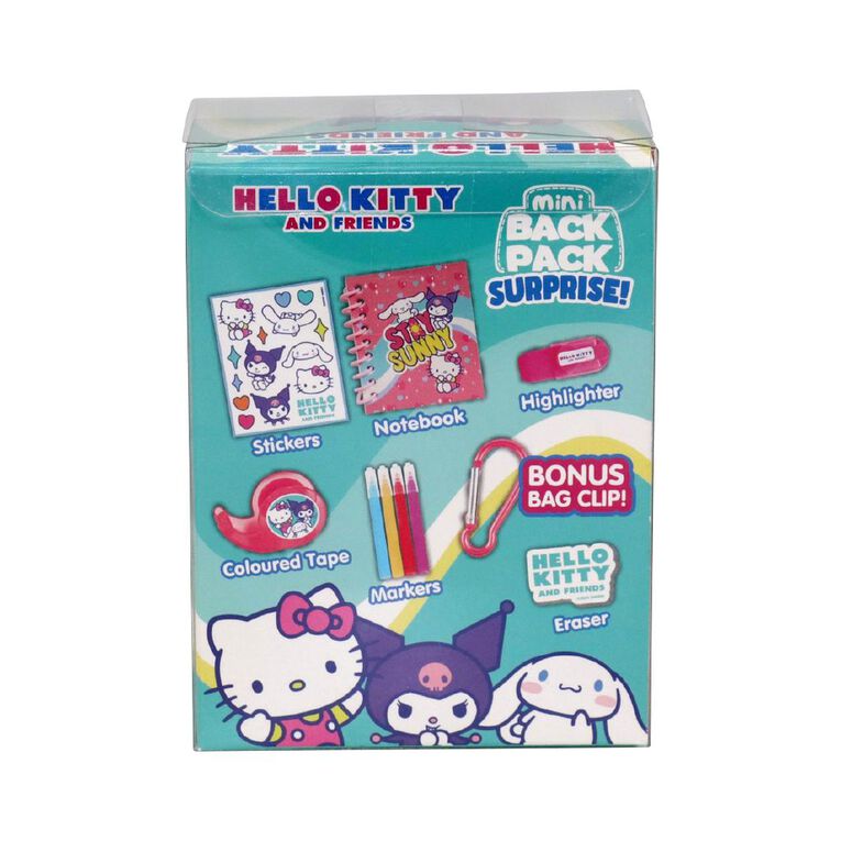 Hello Kitty Mini Backpack Activity Kits Assorted Assorted | The Warehouse