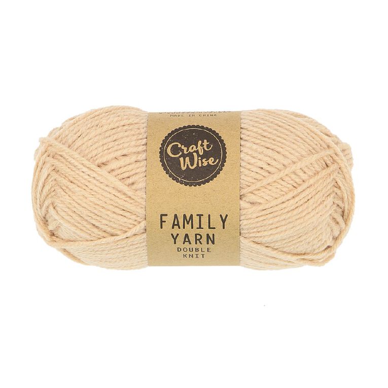 Uniti Yarn Family Double Knit Beige 50g Beige | The Warehouse