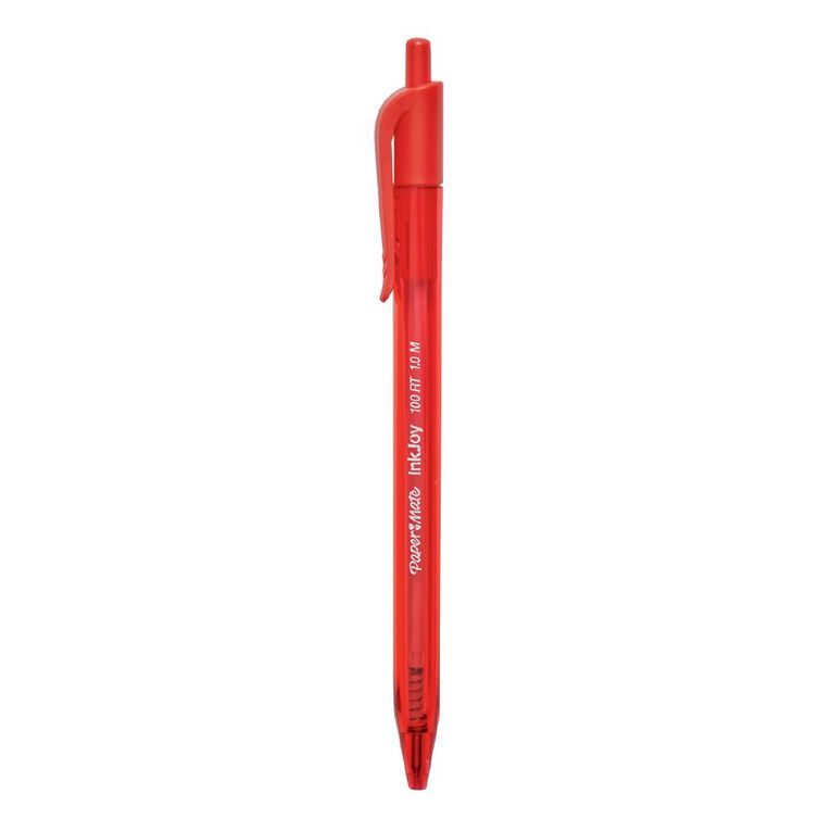 Paper Mate InkJoy 100RT 1.0mm Loose Ballpoint Pen Red Mid Red Mid | The ...
