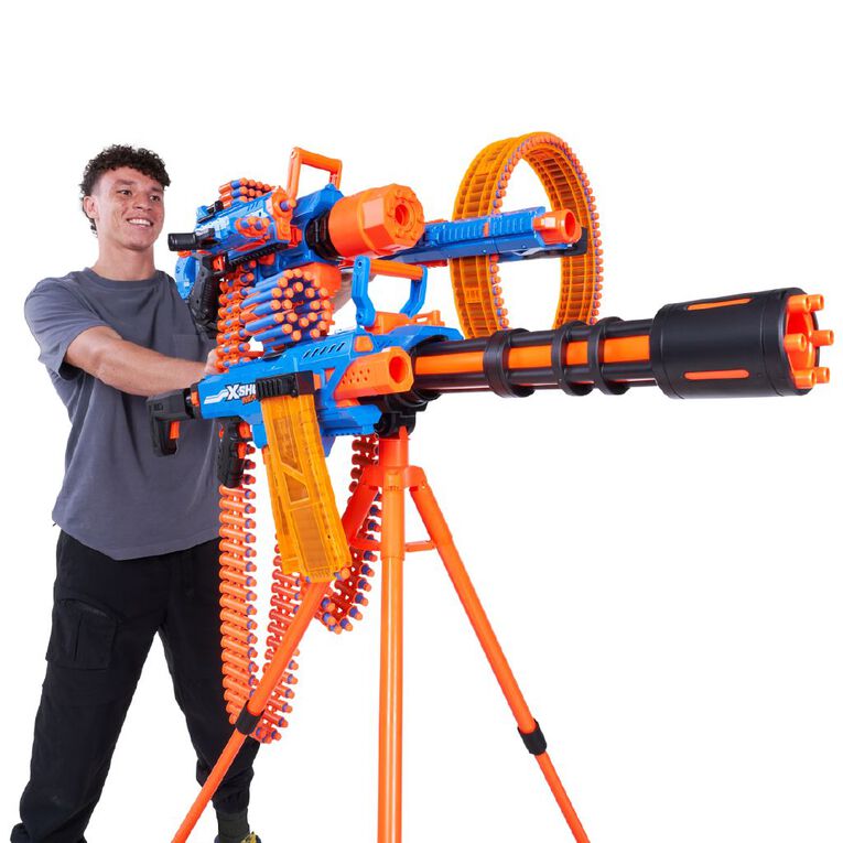 Zuru X Shot Insanity Motorized Rage Fire 200 Darts Extended Chain | The ...