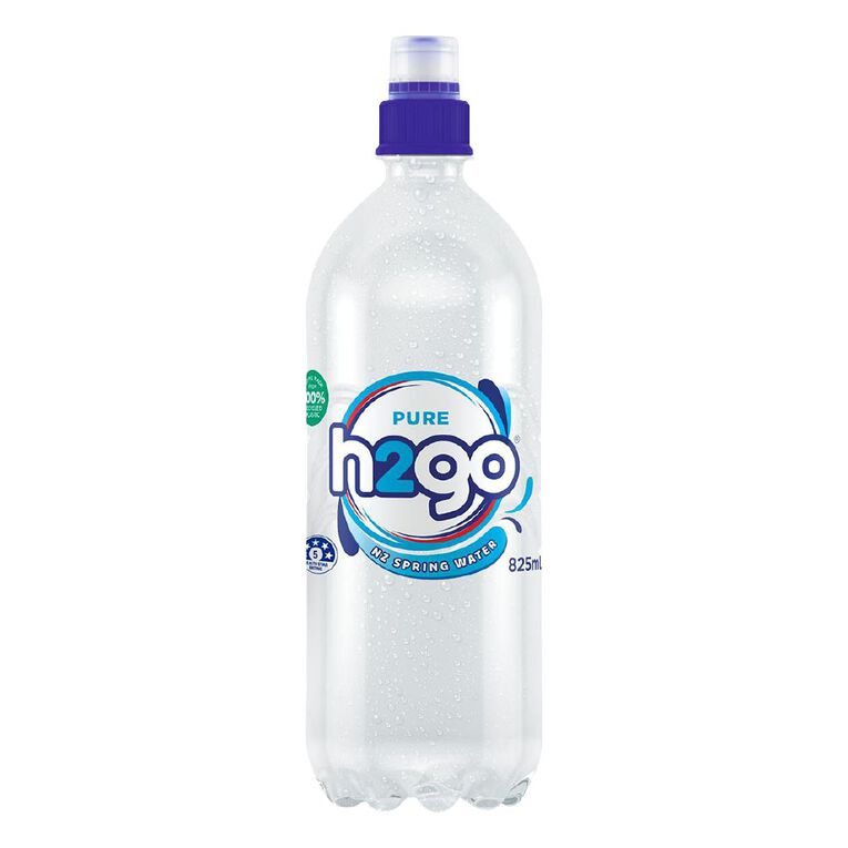 H2go Pure Water 825ml | The Warehouse