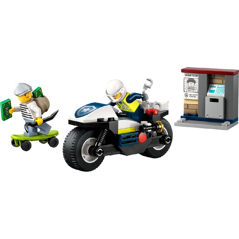 LEGO CITY Police Motorcycle Chase 60455 | The Warehouse