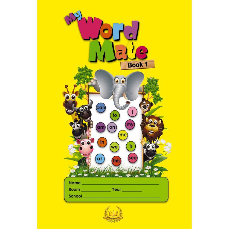 GT My Word Mate Book 1 Yellow Mid Yellow Mid | The Warehouse