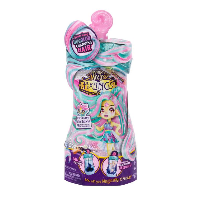 Magic Mixies Pixlings Series 2 Galaxy Hair Doll Single Pack | The Warehouse