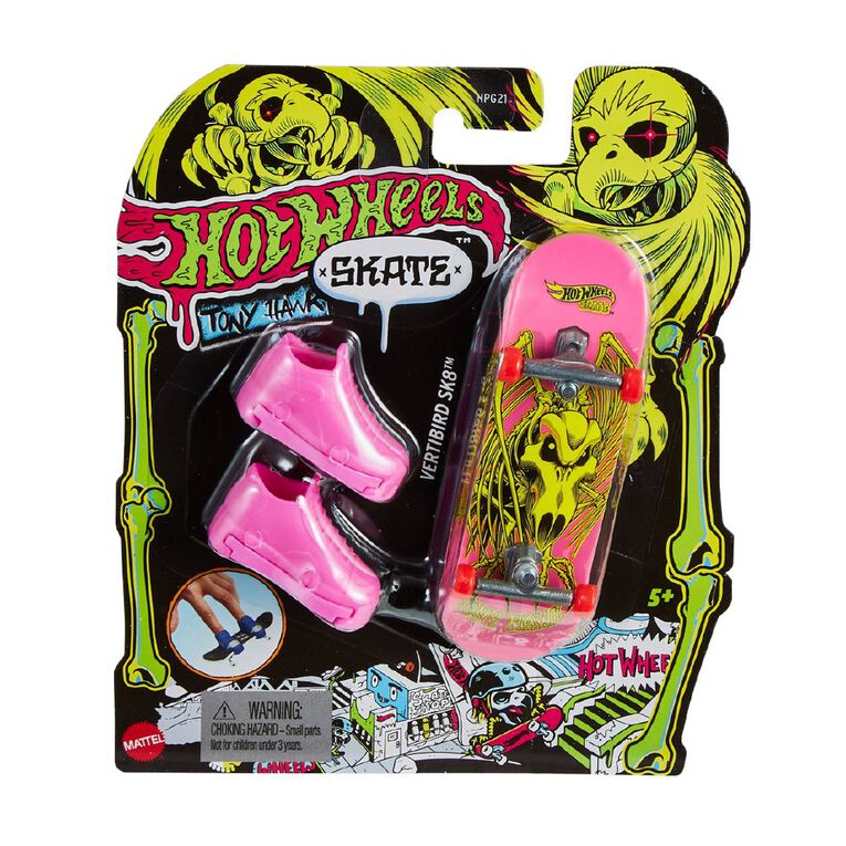Hot Wheels Skate Neon Bones Tony Hawk Fingerboard & Shoe Assorted | The ...