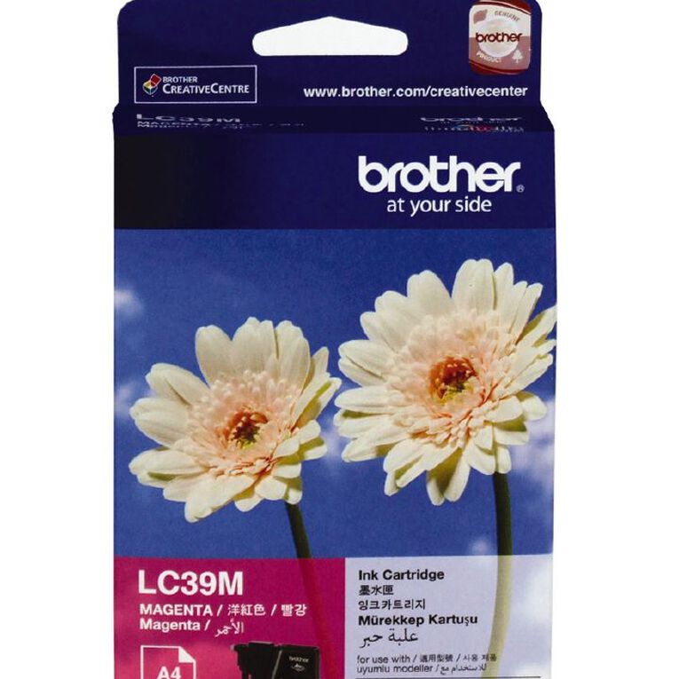 Brother Ink LC39 Magenta 260 Pages Magenta | The Warehouse