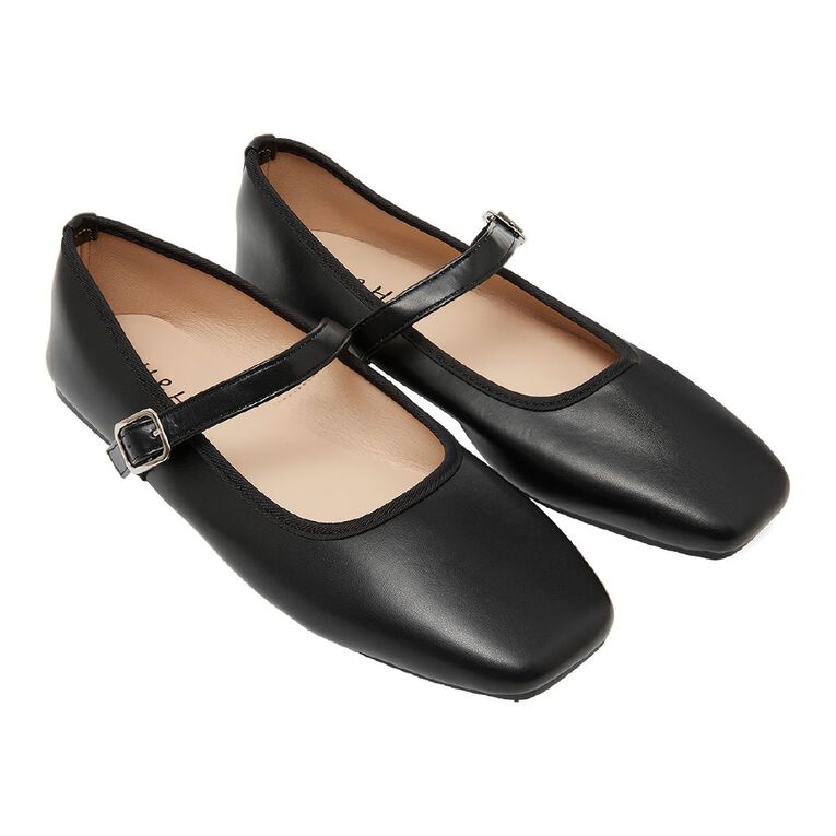 H&H Women's Mary Ballet Black | The Warehouse