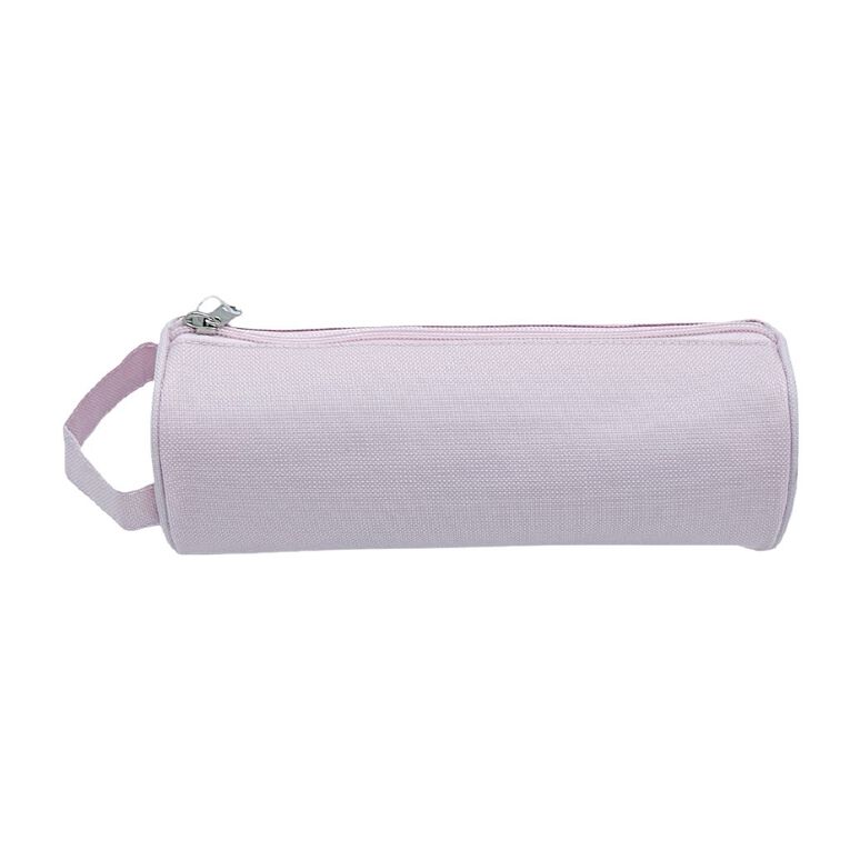 WS Colour Pop Barrel Pencil Case Pink Pink | The Warehouse