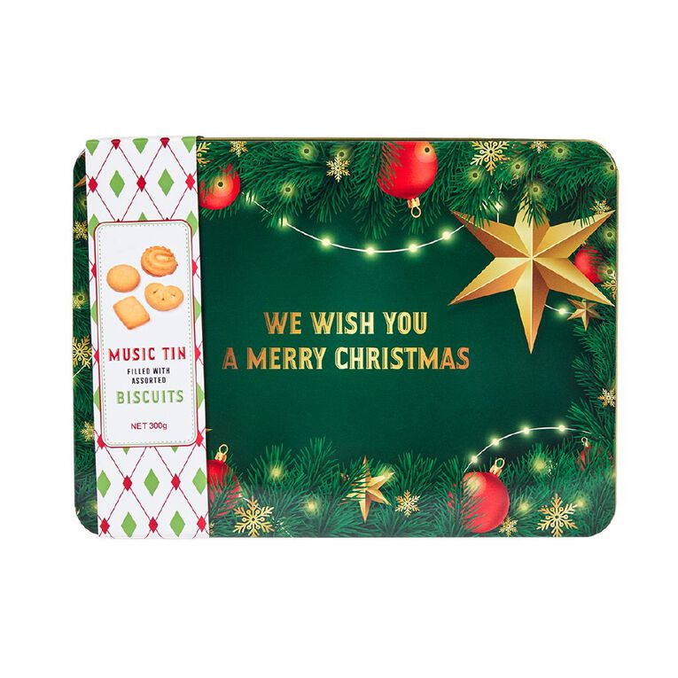 Musical Tin with Biscuits | The Warehouse