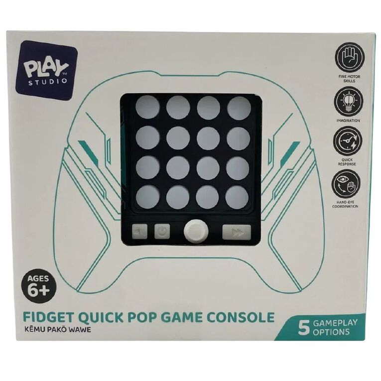 Play Studio Fidget Quick Pop Game Console | The Warehouse