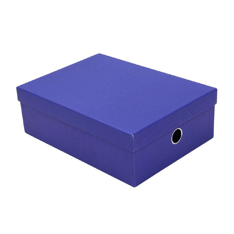 WS Colour Pop Storage Box Blue Blue | The Warehouse