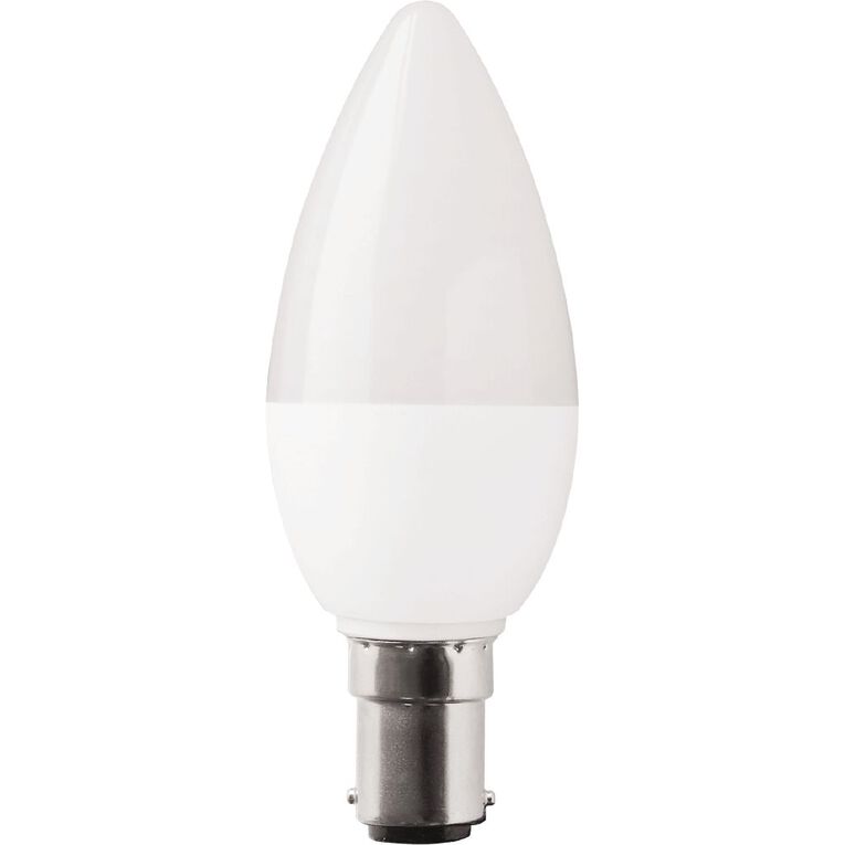 Edapt LED B15 Candle Light Bulb 5.5W Warm White 2 Pack White | The ...