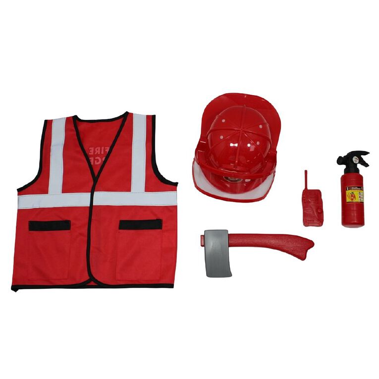 Play Studio Fire Emergency Costume Vest With Accessories | The Warehouse