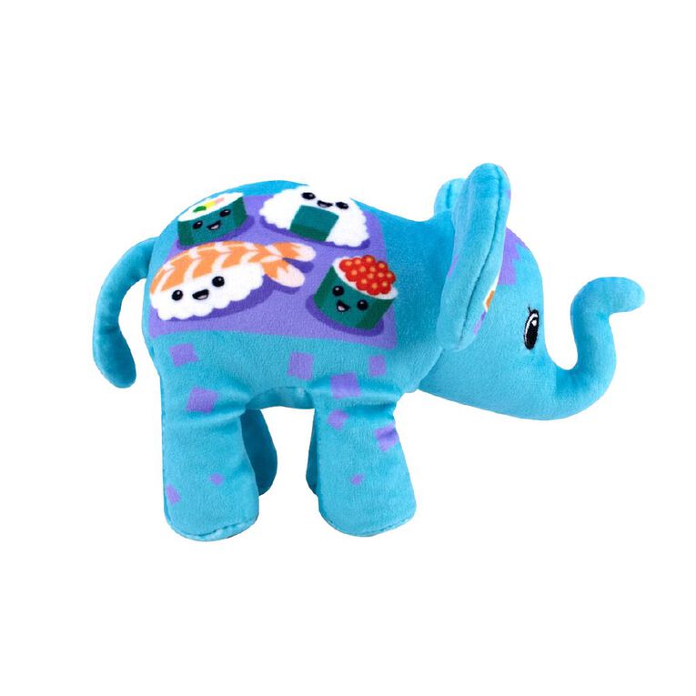 Pop Art Soft Mini Elephants Assorted | The Warehouse