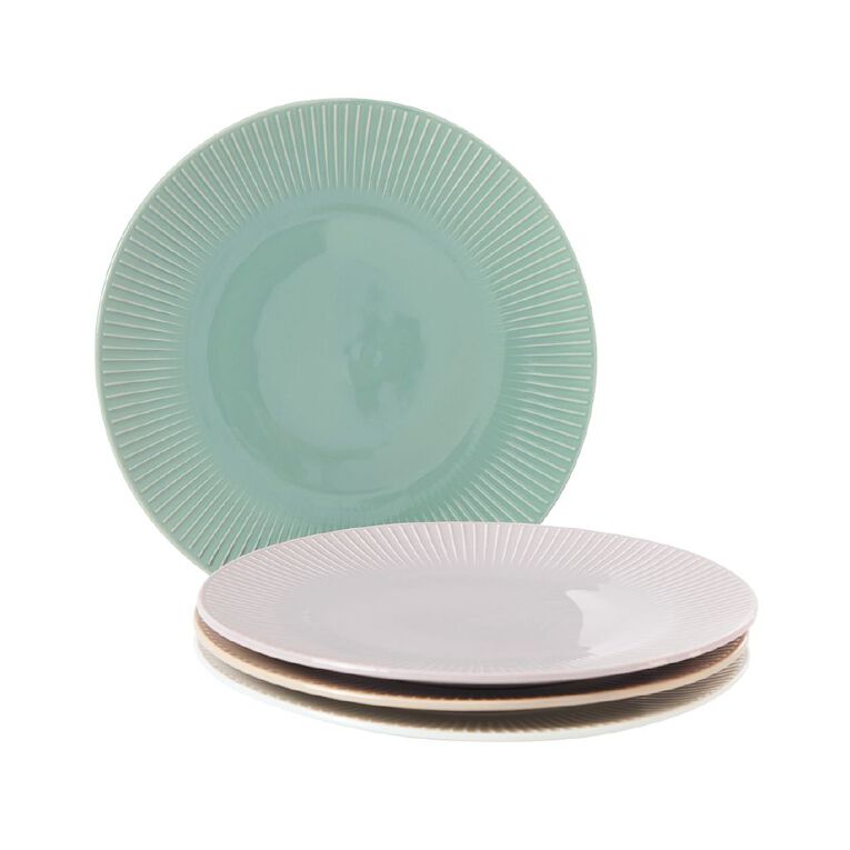 Living & Co Eva Plates 4 Pack | The Warehouse