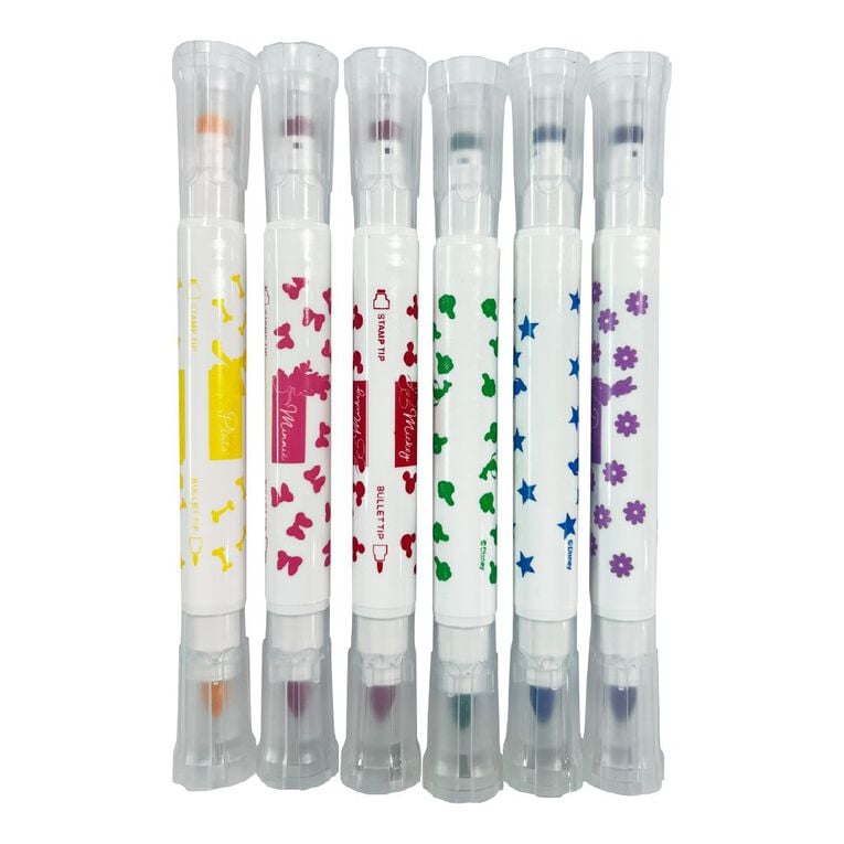 Mickey Mouse Stamp Markers Set | The Warehouse