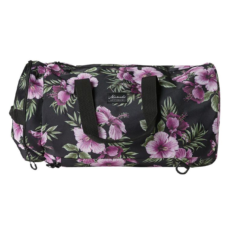 Mambo Duffle Backpack Bag 40L Floral | The Warehouse