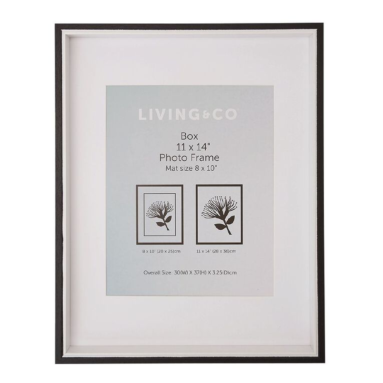 Living & Co Box Frame Black 4in x 6in Black | The Warehouse