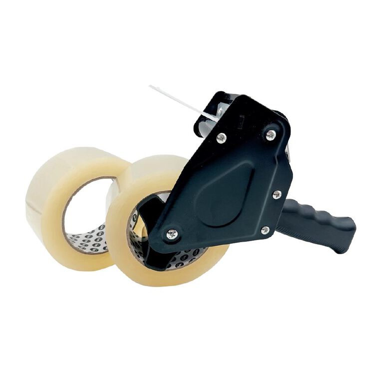 WS Packaging CSO Tape Gun & 2 Tapes 48mm X 100m Clear | The Warehouse