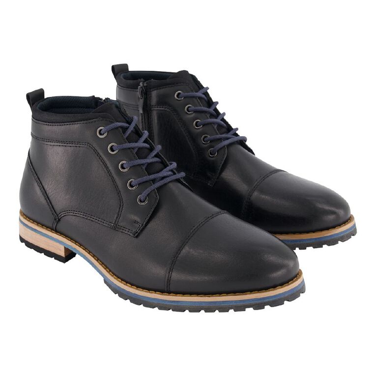 H&H Men's Shaylan Boots Black | The Warehouse