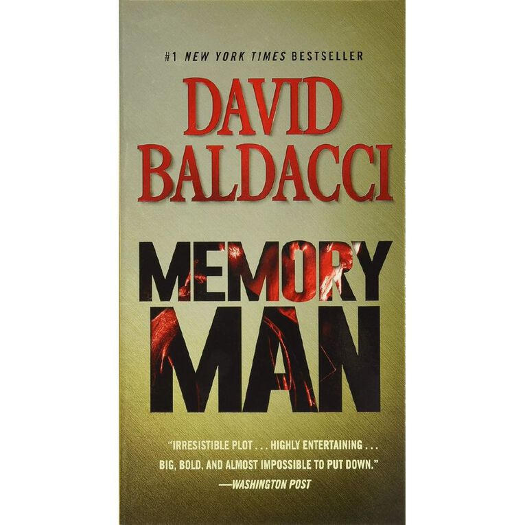 Memory Man by David Baldacci | The Warehouse