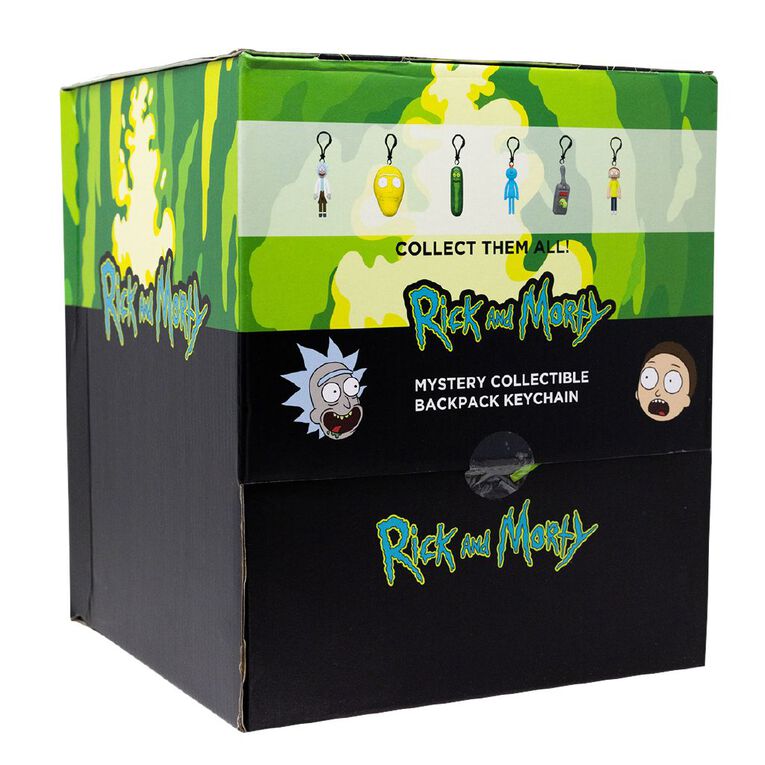 Impact Merch Rick & Morty Blind Bag Backpack Keychains | The Warehouse