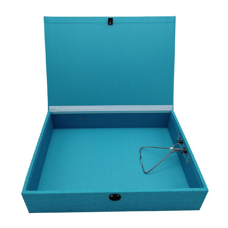 WS Linen Box File Foolscap | The Warehouse