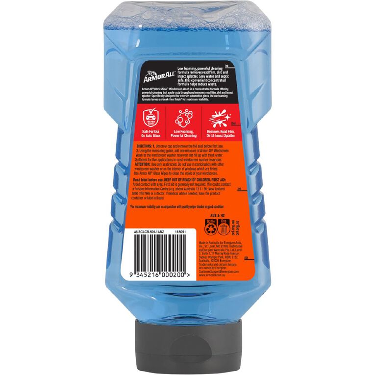 Armor All Windscreen Wash 500ml | The Warehouse