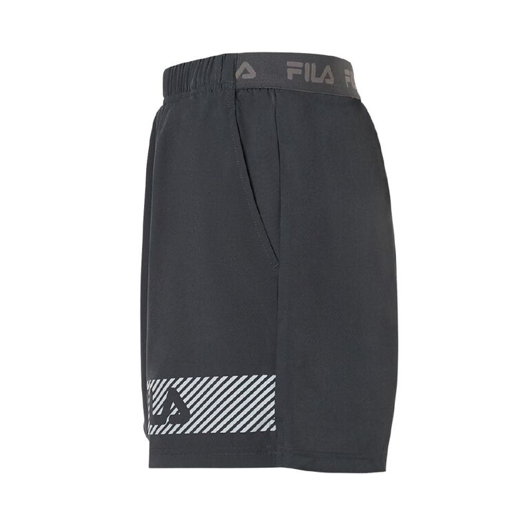 Fila Men's Matt Shorts Grey Dark | The Warehouse