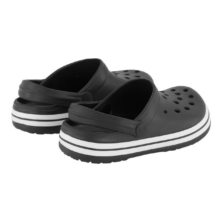 Young Original Senior Kids' Recycled Jack Frog Clog Shoes Black | The ...