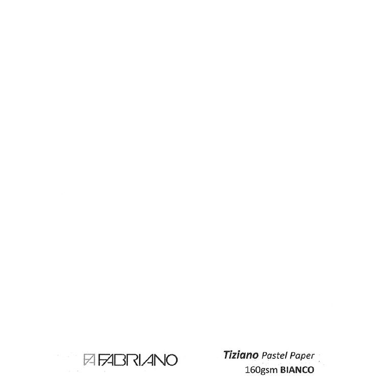 Fabriano Tiziano Pastel Paper 50cm x 65cm White White | The Warehouse