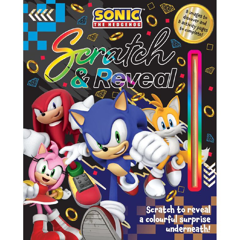 Sonic The Hedgehog: Scratch And Reveal | The Warehouse