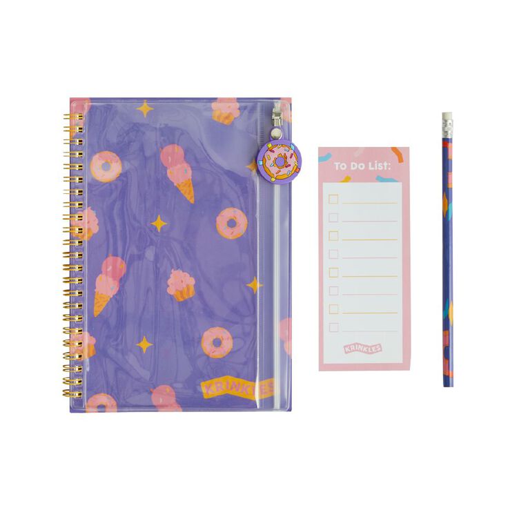 Krinkles Sweet Notebook Set A5 | The Warehouse