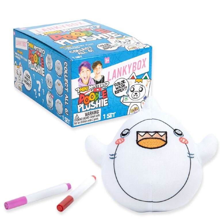 LankyBox Mini Mystery Plush Doodle Plush Series Assorted Assorted | The ...