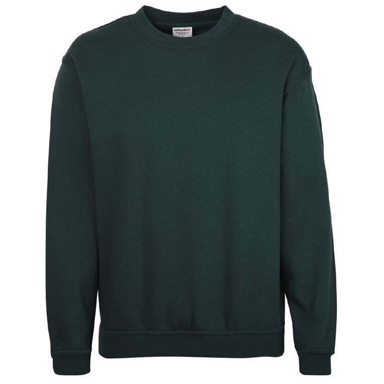 Schooltex Adults' Fleece Sweatshirt Bottle Green | The Warehouse