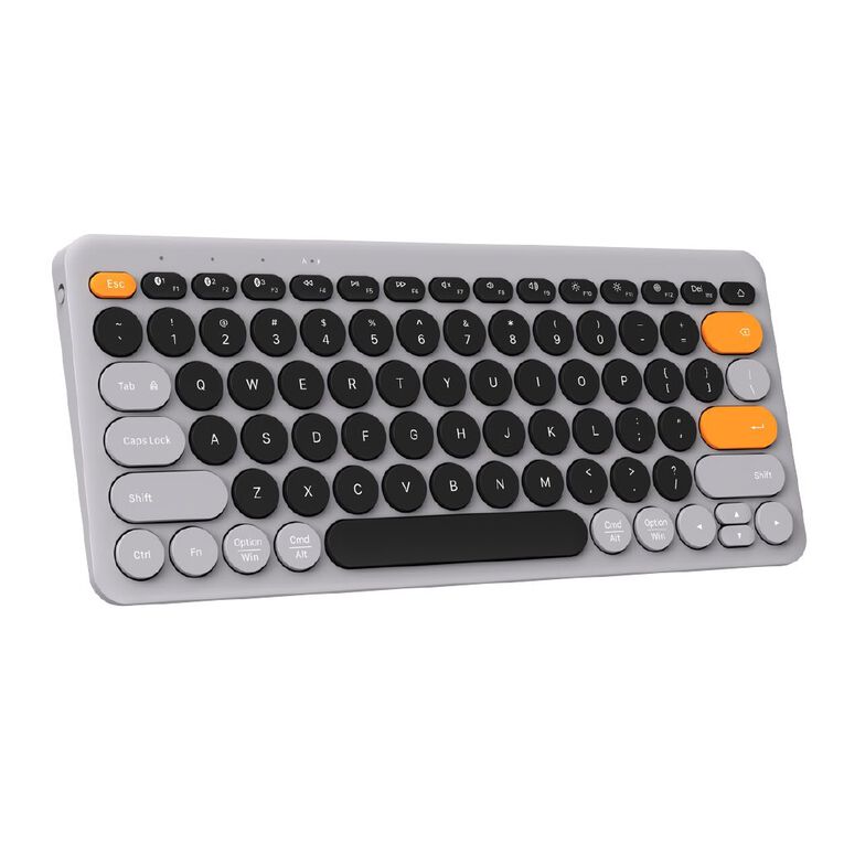 Tech.Inc Wireless Keyboard Grey | The Warehouse