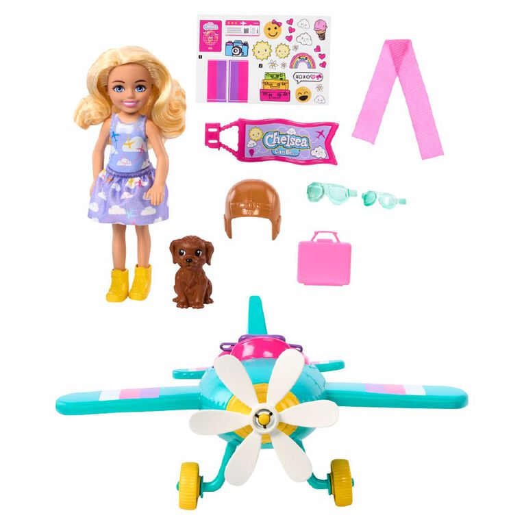 Barbie Chelsea I can Be Doll & Plane Playset | The Warehouse
