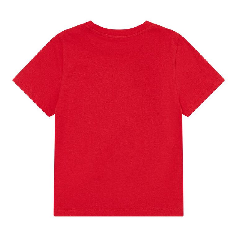 Young Original Print Short Sleeve Tee Red Mid | The Warehouse