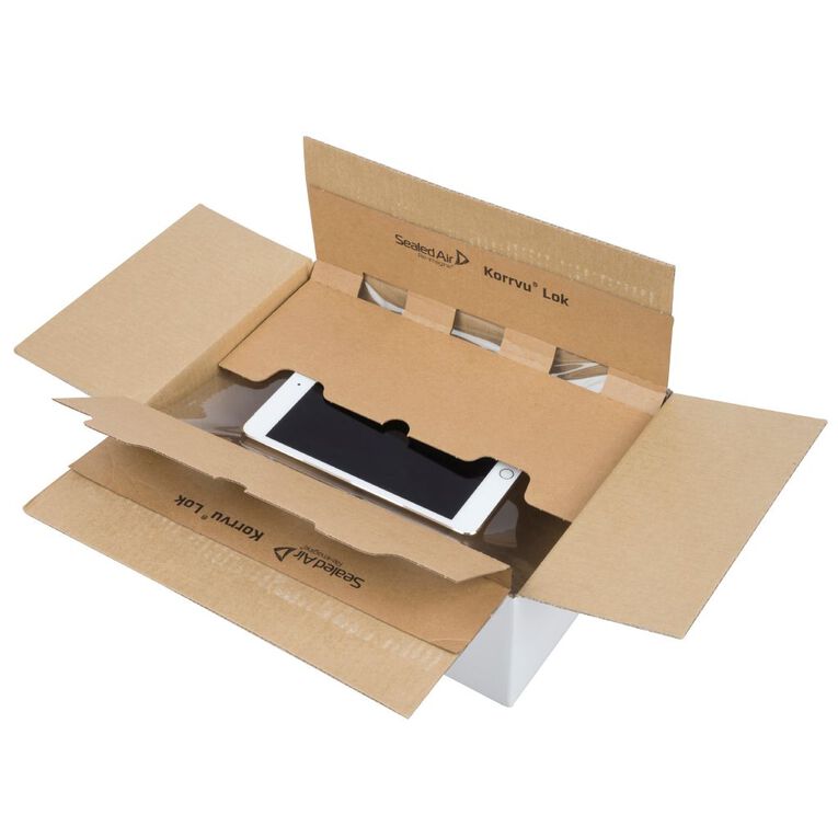 Korrvu Lok Compression Packaging Box White Medium White | The Warehouse