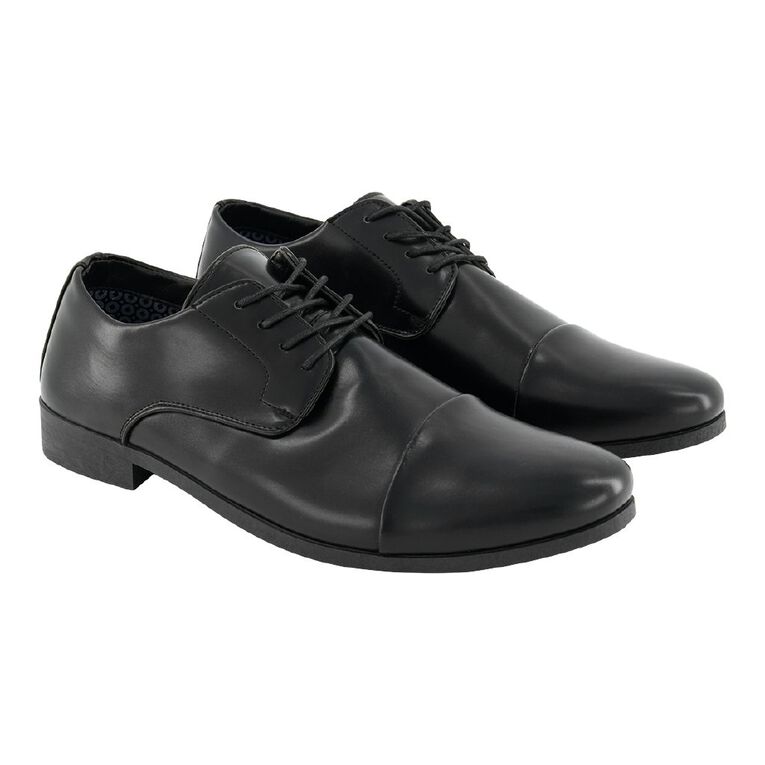 H&H Men's Ruble Dress Shoes Black | The Warehouse