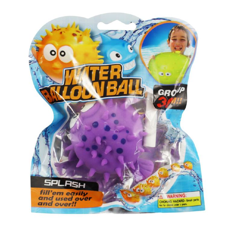 Water Balloon Ball Sealife Creatures Assorted Assorted | The Warehouse