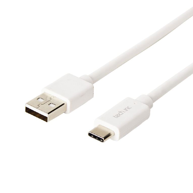 Tech.Inc USB-A to USB-C Cable - 3m | The Warehouse