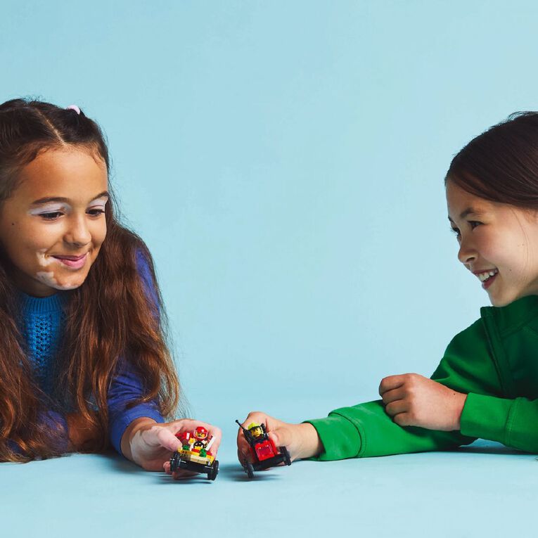 LEGO CITY Pizza vs Fire Truck Race Car Pack 60458 | The Warehouse