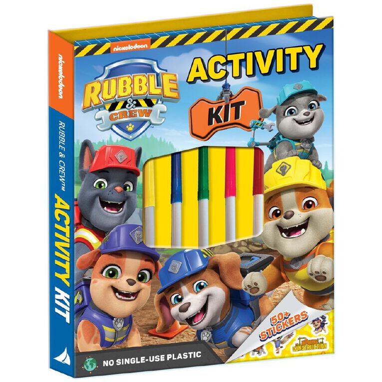 PAW Patrol: Rubble & Crew Activity Kit | The Warehouse