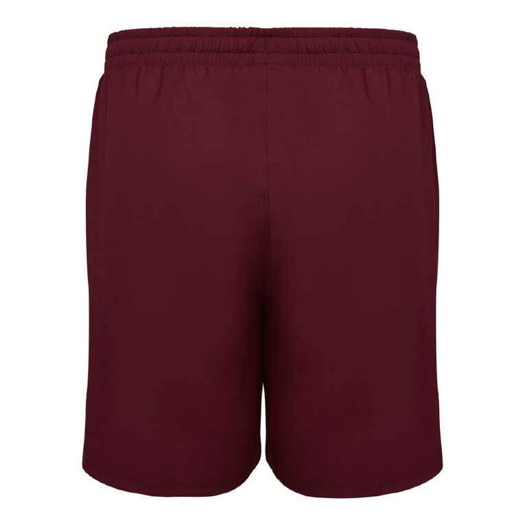 Active Intent Men's Core Training Shorts Red Dark | The Warehouse